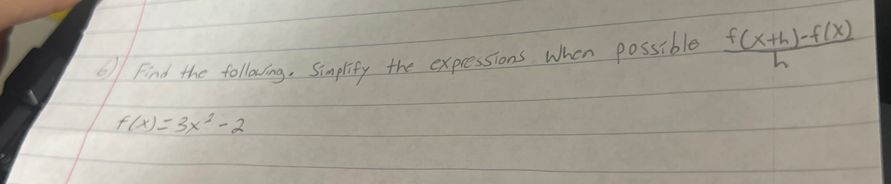 Solved Find the following. Simplify the expressions when | Chegg.com