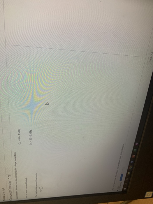 Solved Score: 0 of 1pt Concept Question 1.9 S o the demand | Chegg.com Solved Score: 0 of 1pt Concept Question 1.9 S o the demand | Chegg.com