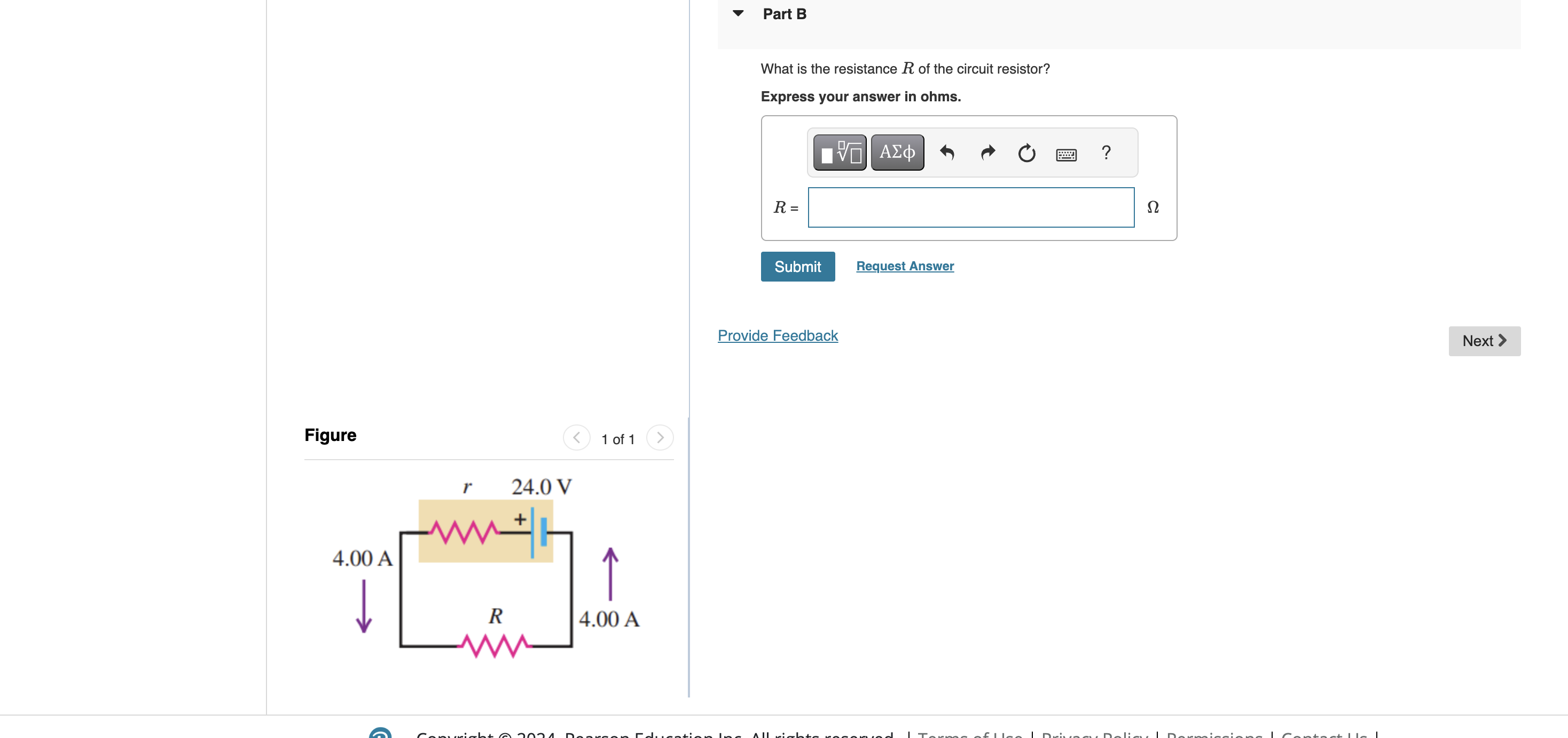 [Solved]: Consider the circuit shown in (Figure 1). The te