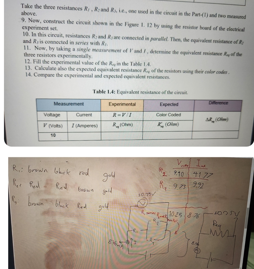 Solved Take the three resistances R1,R2 ﻿and R3, ﻿i.e., ﻿one | Chegg.com