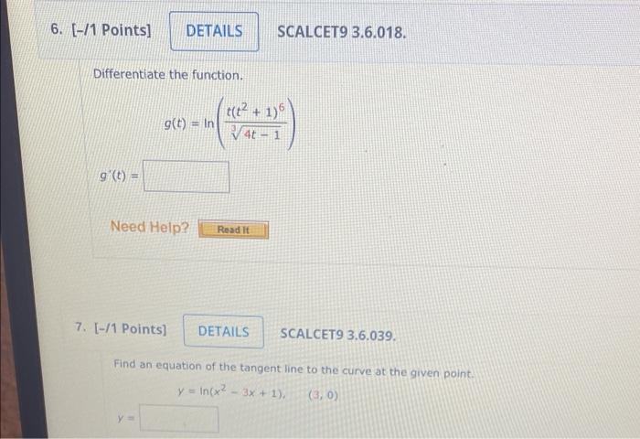 Solved 8. [-11 Points] DETAILS SCALCET9 3.6.044. Let f(x) = | Chegg.com