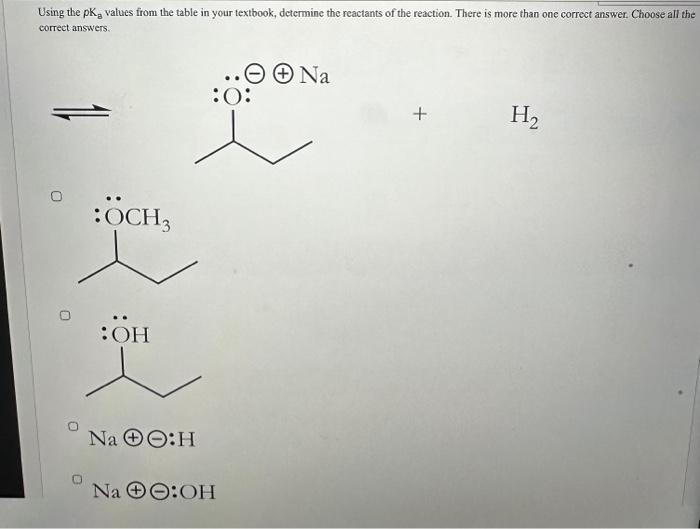 Solved CH3−C≡C−H+Na⊕⊙:HCH3−C≡C:Θ⊕NaH2NaOHCH3−C≡C−CH3Using | Chegg.com