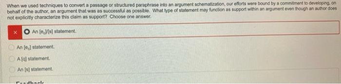 When we used techniques to convert a passage or | Chegg.com