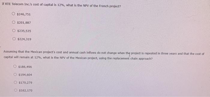 Solved 13. The replacement chain approach - Evaluating | Chegg.com