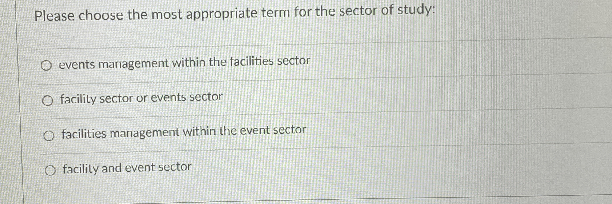 Solved Please choose the most appropriate term for the | Chegg.com