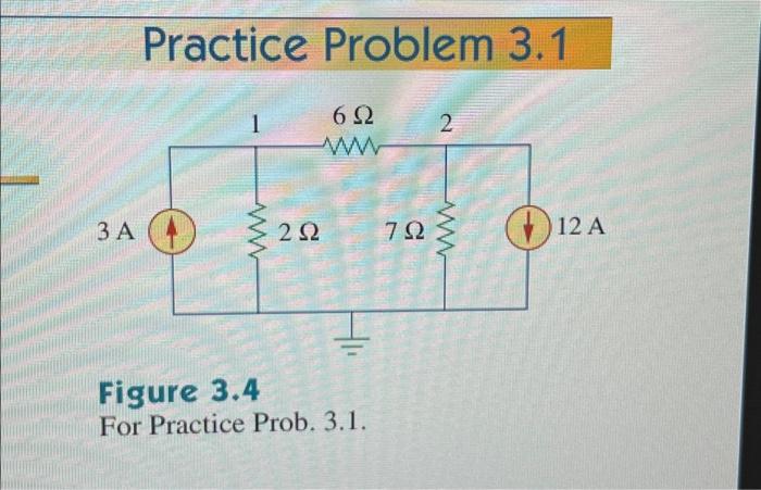 Solved 3 A Practice Problem 3.1 www 6 Q2 Figure 3.4 For | Chegg.com