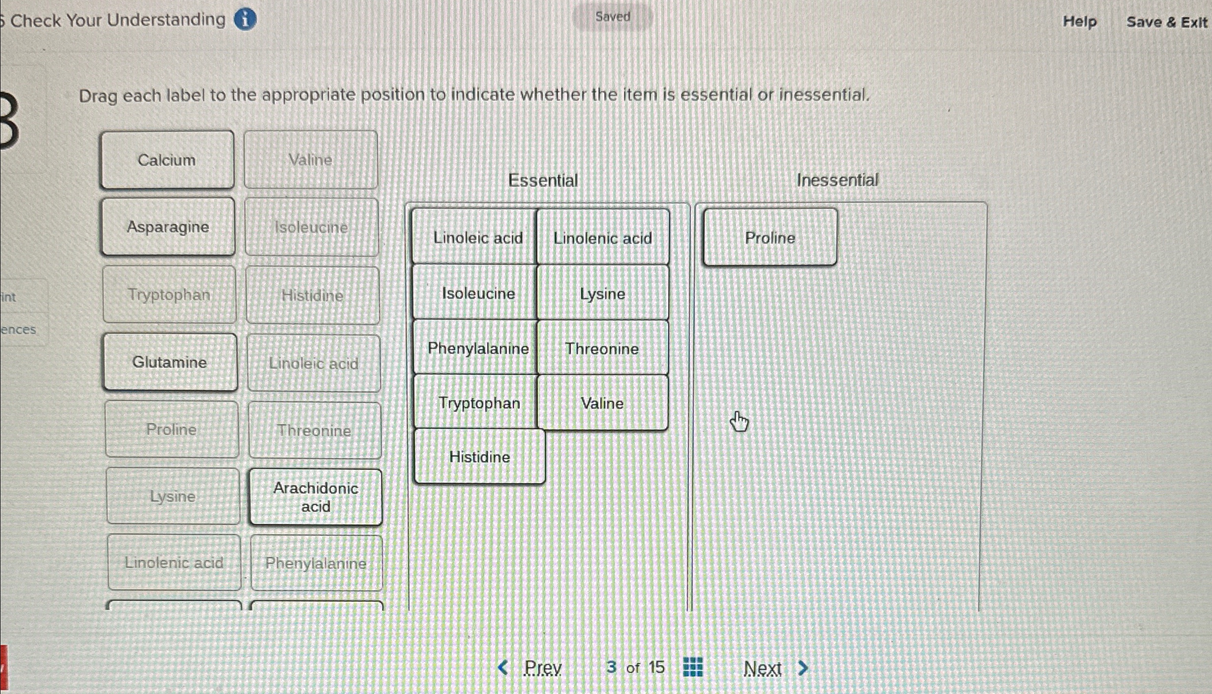 Solved Check Your UnderstandingSavedHelpSave & ExitDrag each | Chegg.com