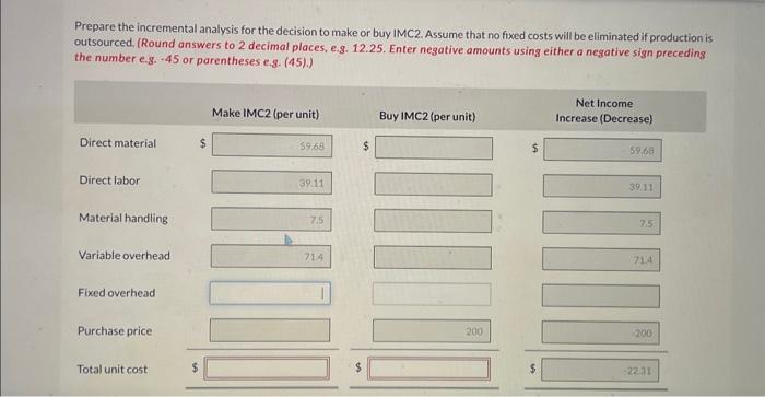 Solved Innova uses 1.100 units of the component IMC2 every | Chegg.com