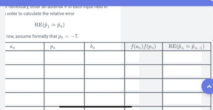 Solved (Bisection Method). All numerical answers should be | Chegg.com