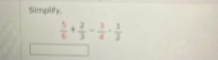 Solved Simplify Chegg