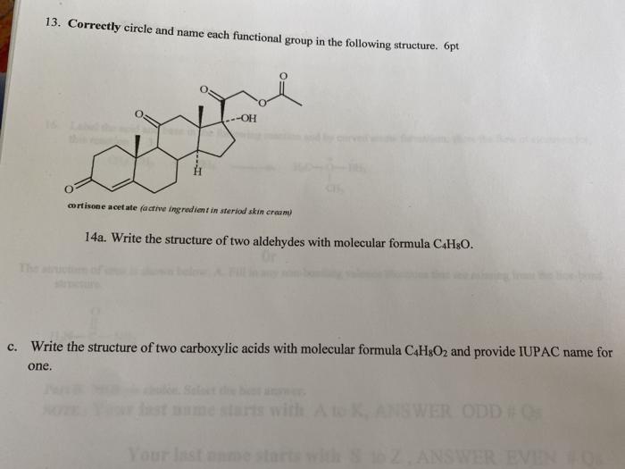 Solved 9. The structure of urea is shown below. A. Fill in | Chegg.com