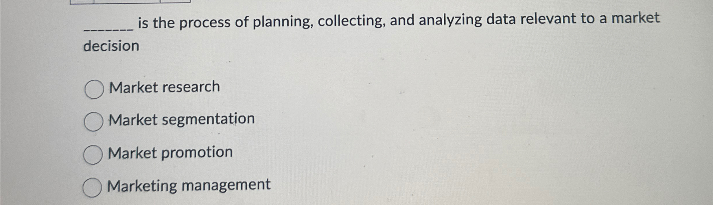 Solved is the process of planning, collecting, and analyzing | Chegg.com