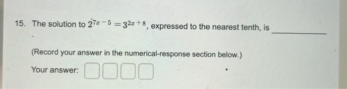 Solved Use the following information to answer the next | Chegg.com