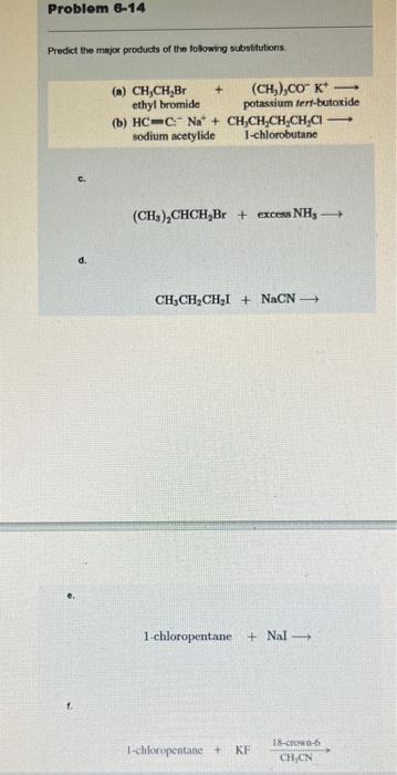 Solved Classify each reaction as a substitution, an | Chegg.com