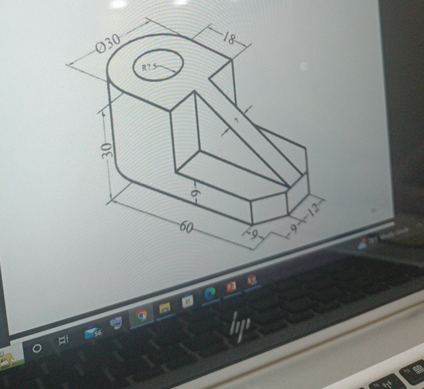 Solved how to draw this in solid | Chegg.com