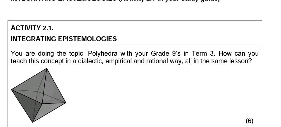 Solved You are doing the topic: Polyhedra with your Grade | Chegg.com