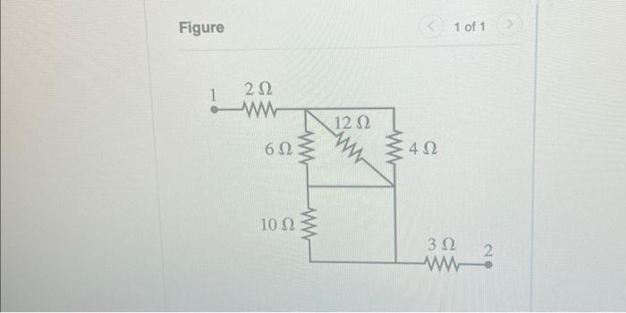 Solved Figure What is the equivalent resistance between | Chegg.com