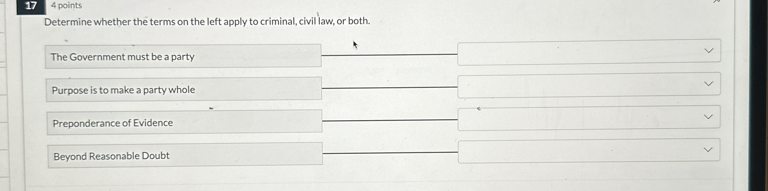 Solved Determine whether the terms on the left apply to | Chegg.com