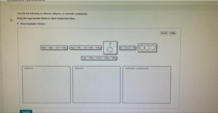 Solved VIRUS Classify the following as alkonas, akynes, or | Chegg.com