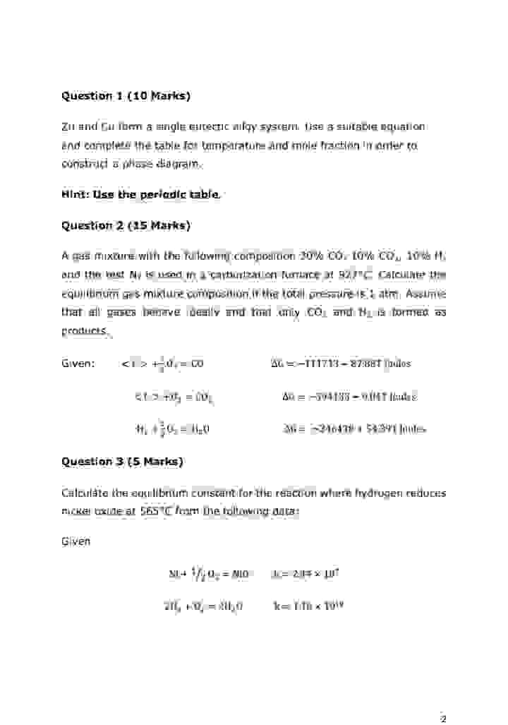 Solved Question 1 ( 10 ﻿Mariks)Hints Uss the pericudte | Chegg.com