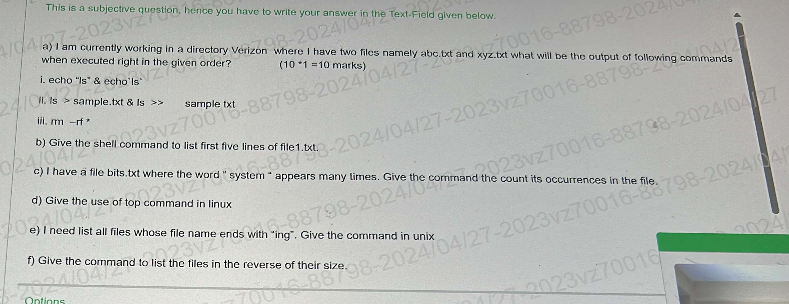 Solved This is a subjective question, hence you have to | Chegg.com