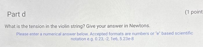 Solved A bow slides across a violin string that has length | Chegg.com