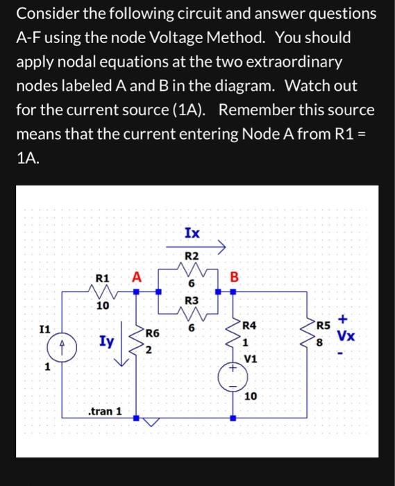 Solved Consider the following circuit and answer questions | Chegg.com