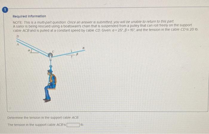 Solved Required Information NOTE This is a multh-part | Chegg.com