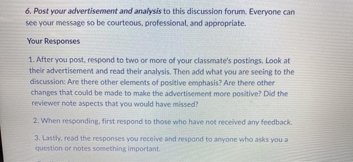 Solved 7.14 Identifying Positive Emphasis in Ads and | Chegg.com