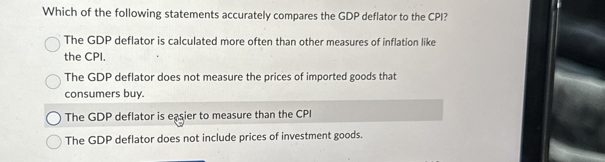 Solved Which of the following statements accurately compares | Chegg.com