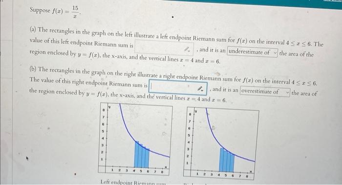Solved f(x)=37cos(2x) over [42π,22π]Suppose f(x)=x15. (a) | Chegg.com