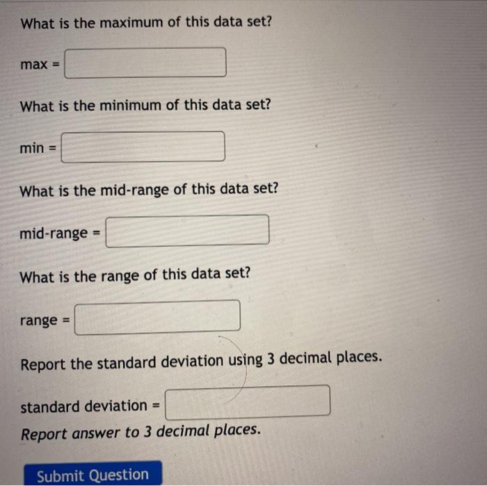 Solved 79 Use Excel or GoogleSheets to find the requested | Chegg.com