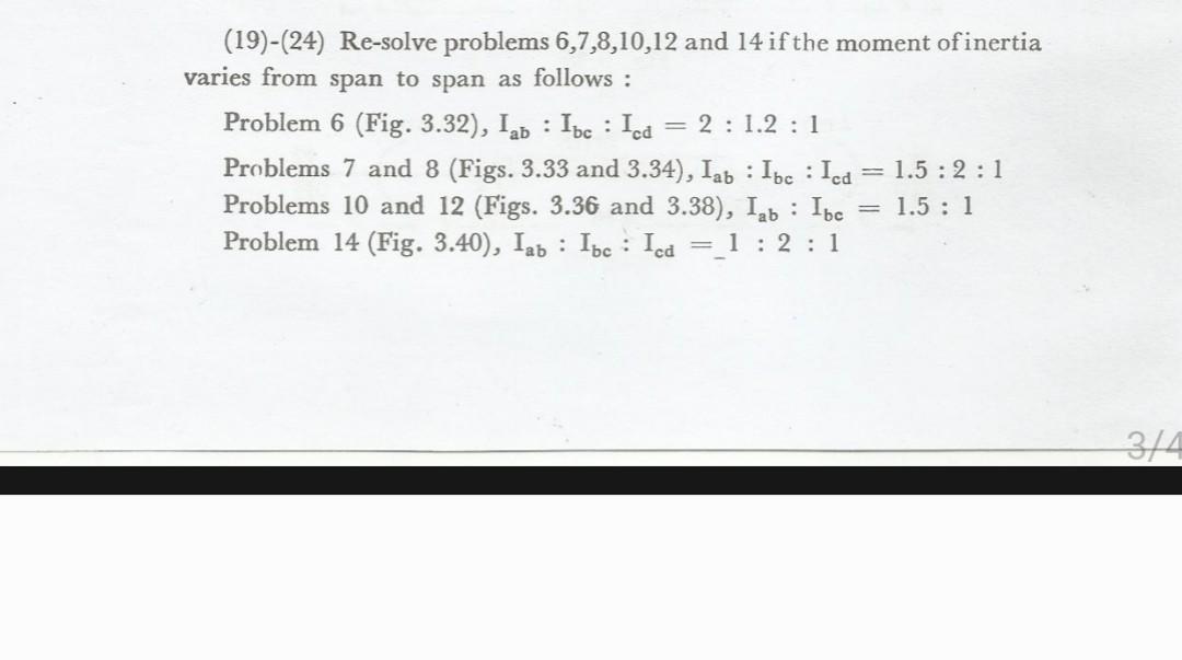 (19)-(24) Re-solve problems 6,7,8,10,12 and 14 if the | Chegg.com