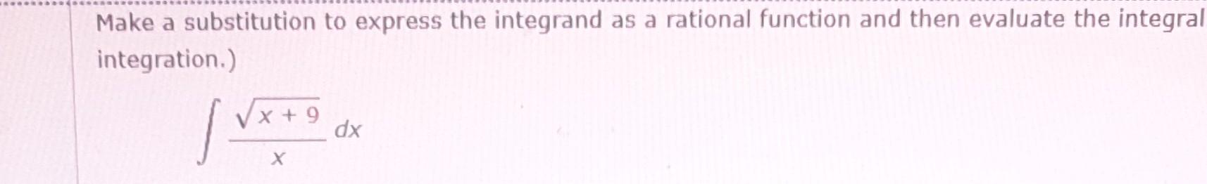 Solved Make a substitution to express the integrand as a | Chegg.com