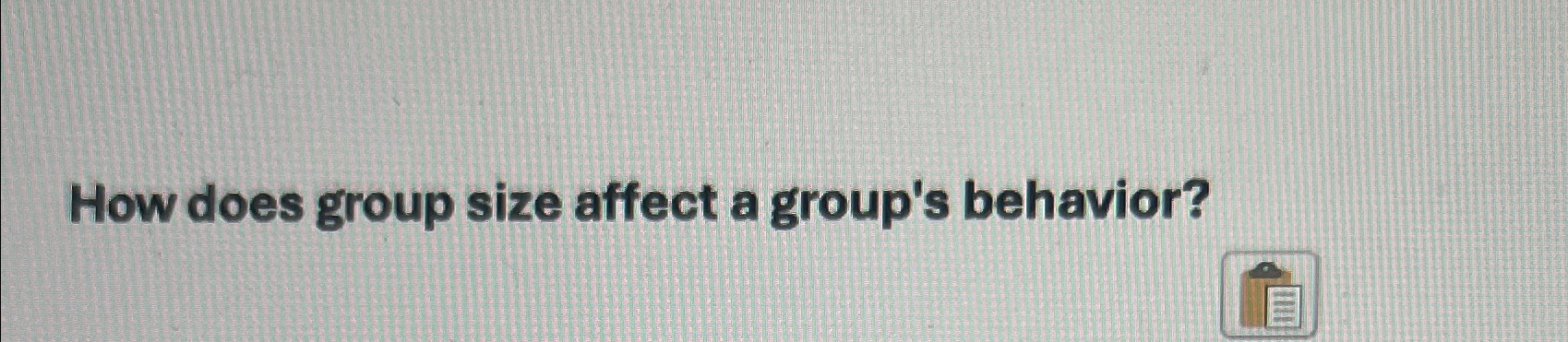 Solved At the group level, processes can include all except | Chegg.com