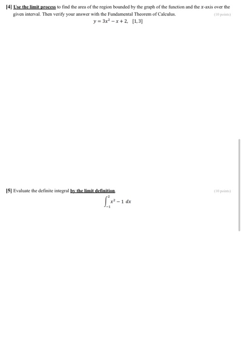 Solved 14 Use the limit process to find the area of the | Chegg.com