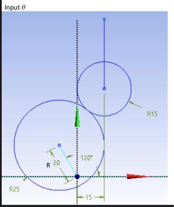 Solved The mechanisms next are NOT drawn to scale; input | Chegg.com