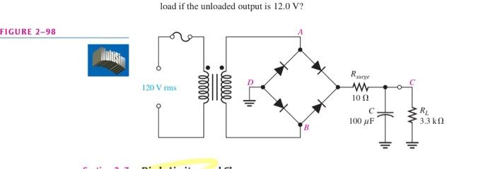 Solved 21. Draw the output voltage waveform for the bridge | Chegg.com