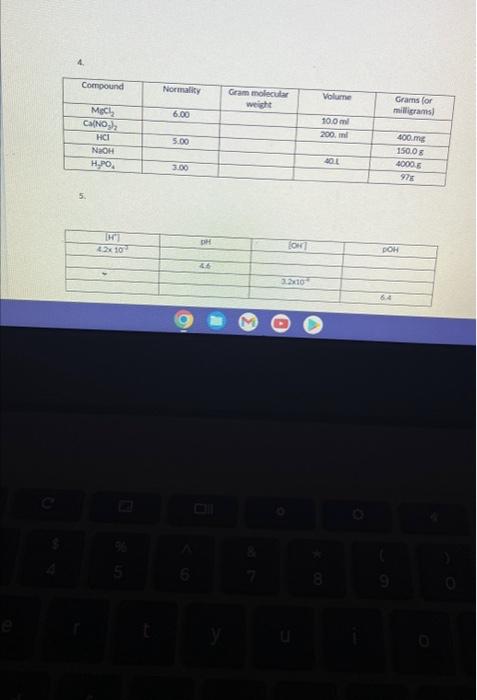 Solved 4. 5. | Chegg.com