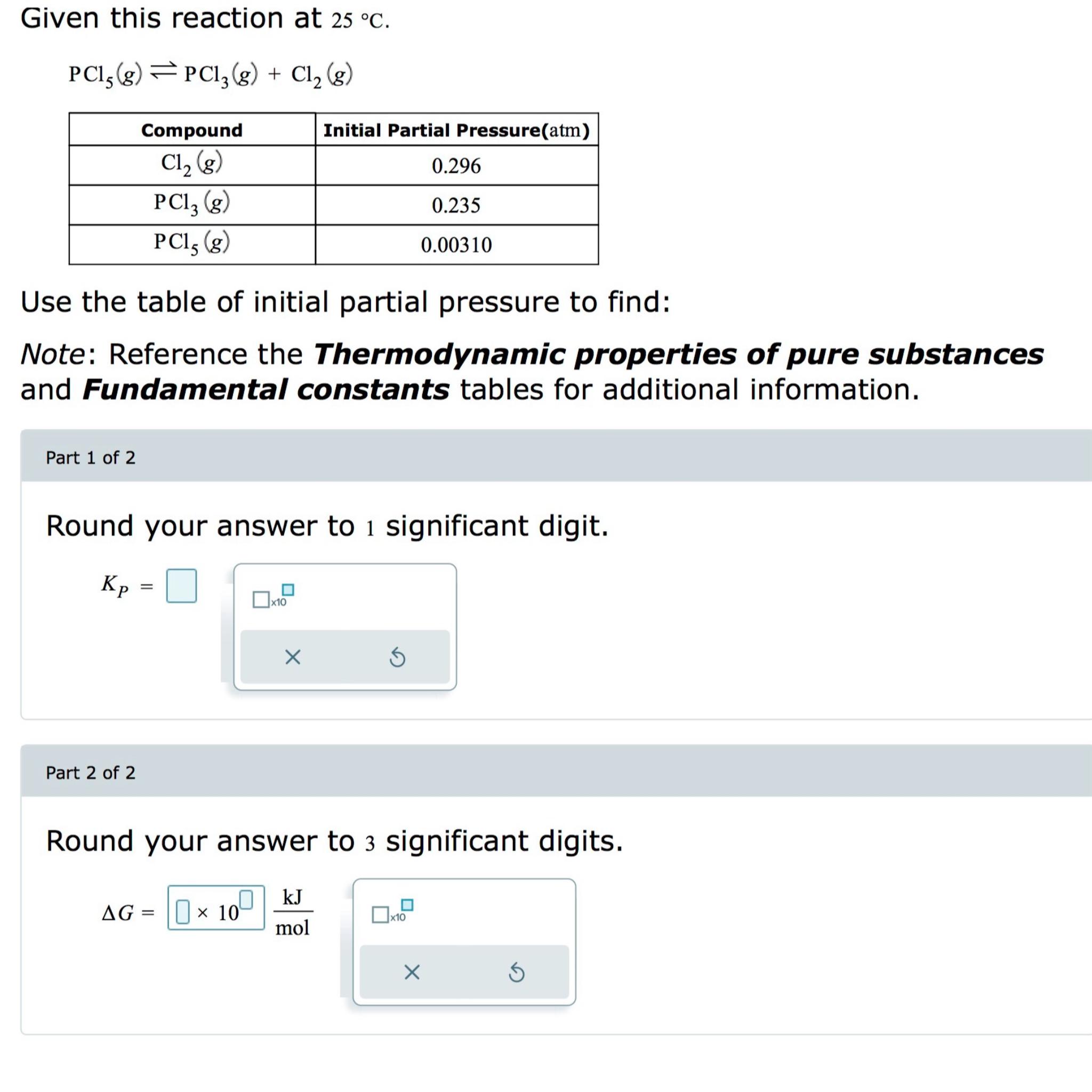 Solved Given this reaction at | Chegg.com