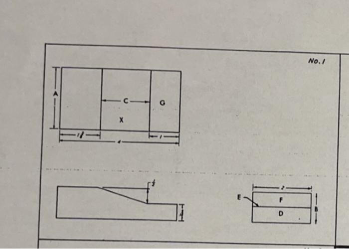This print has four objects that have slant surfaces. | Chegg.com