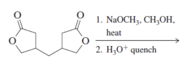 Solved Predict teh product of the following Dieckmann | Chegg.com