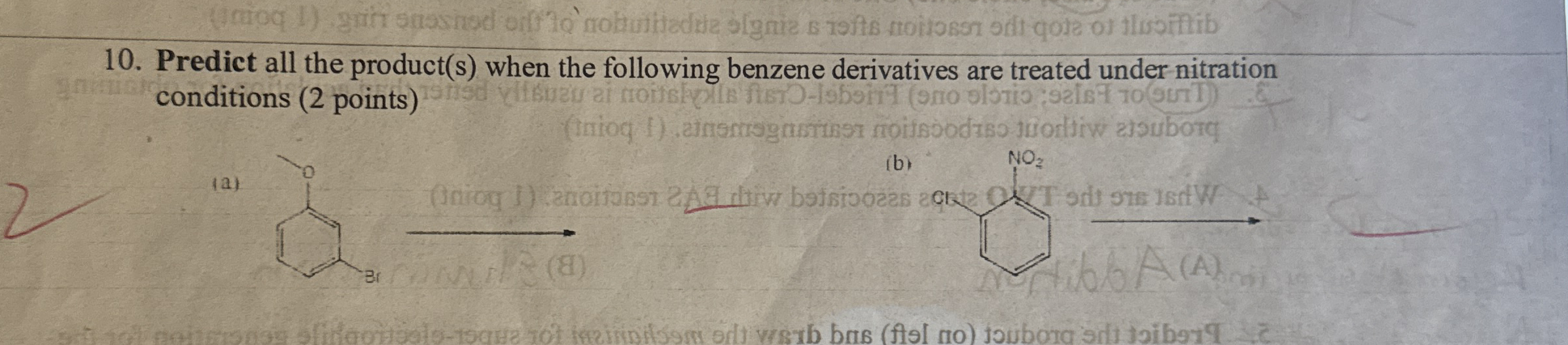 Solved Predict all the product(s) ﻿when the following | Chegg.com