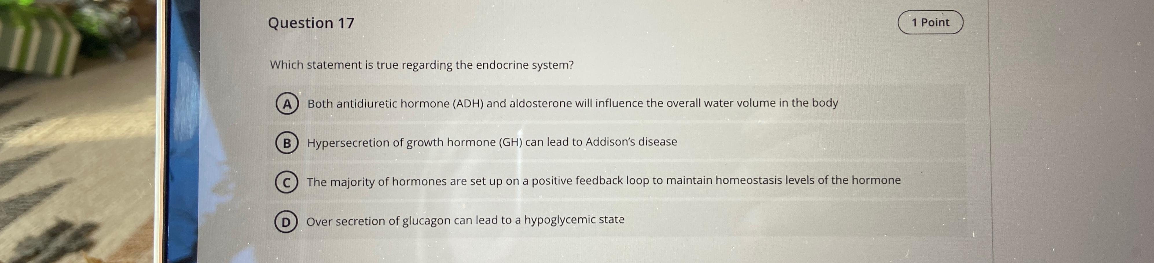 Solved Question 171 ﻿PointWhich statement is true regarding | Chegg.com