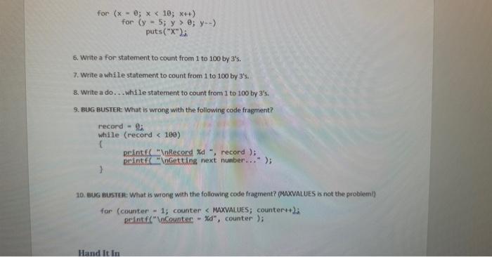 Solved Part B: Exercises For each of these, download the | Chegg.com