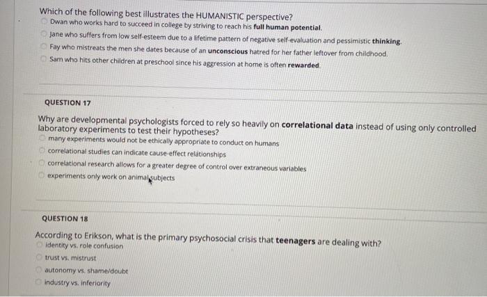 Solved Which of the following best illustrates the | Chegg.com