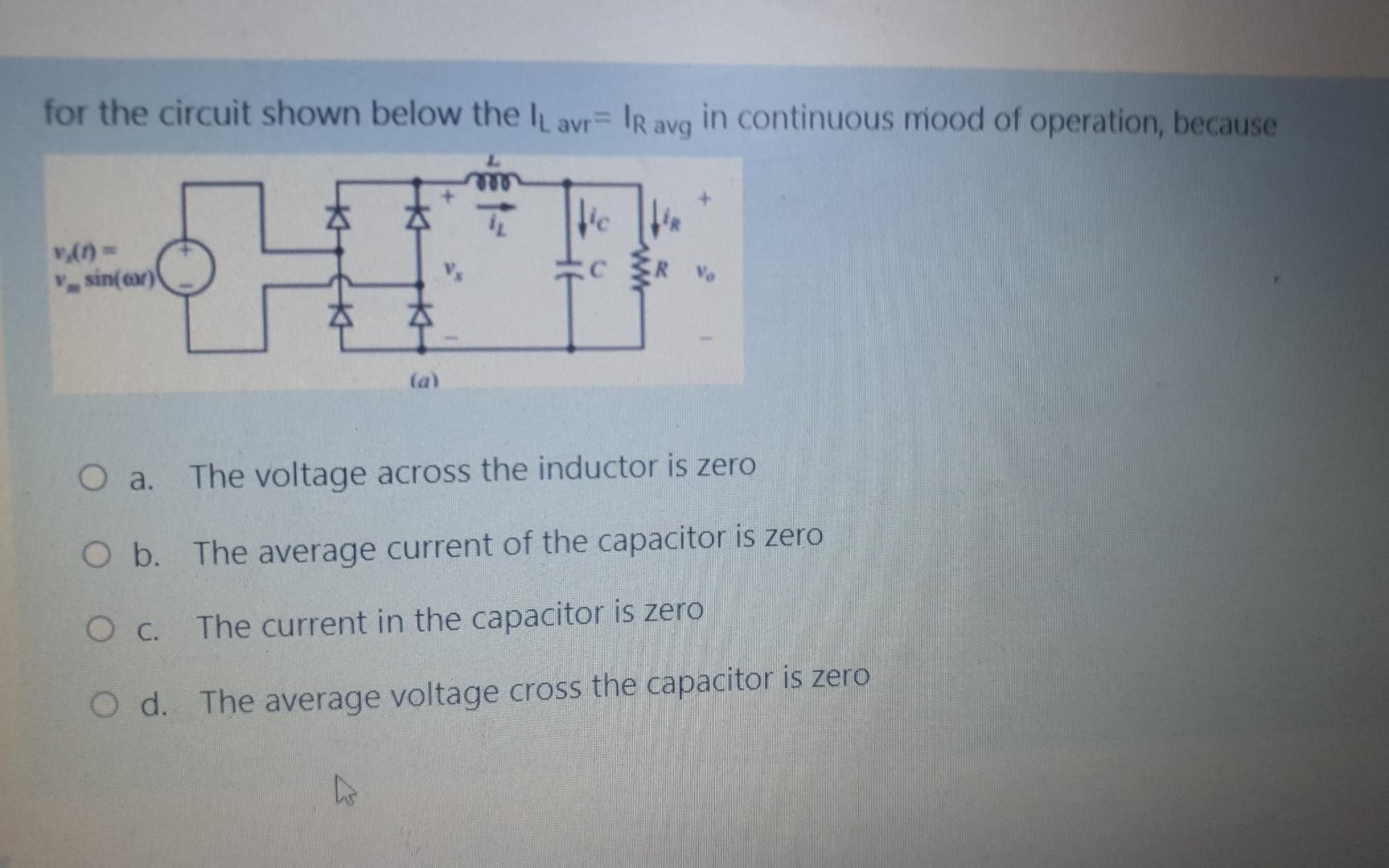 [Solved]: for the circuit shown below the ( I_{L}