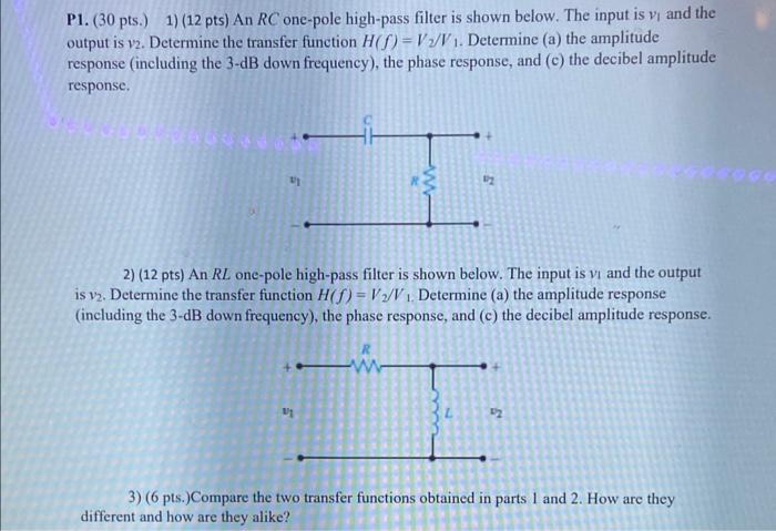 Solved Answer all of P1! 1,2 and 3 are included in P1(Part | Chegg.com
