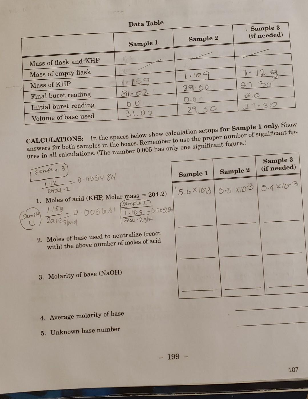 Solved Name Date Section Report For Experiment 22 Instructor