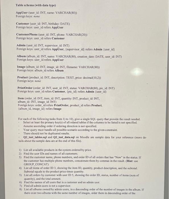 Solved Question 2(50%). Please read the below story, ER | Chegg.com